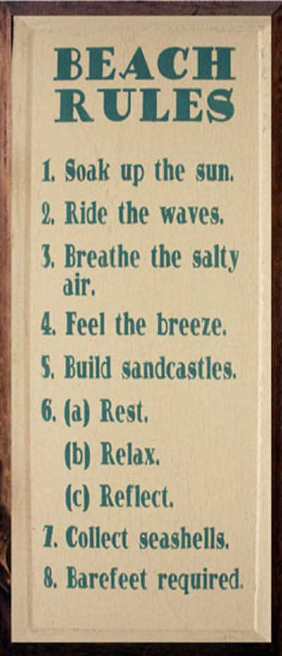 Beach Rules: How to Have Fun at the Beach | Infographic A Day